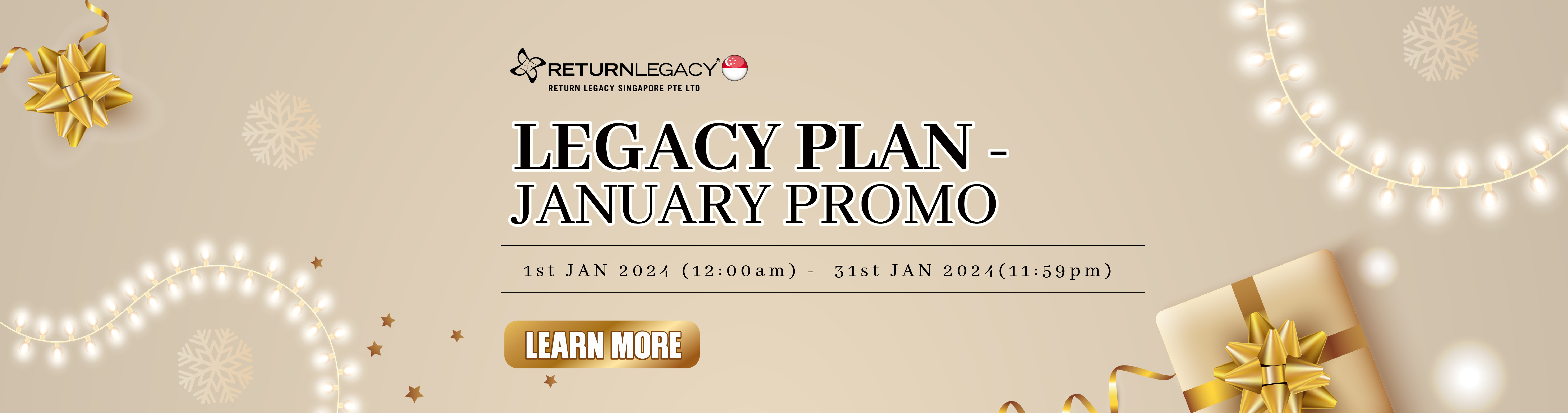 Return Legacy Ecommerce Singapore